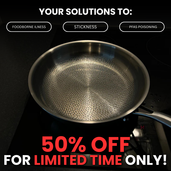 Chef Solutions™ Titanium Hammered Pan